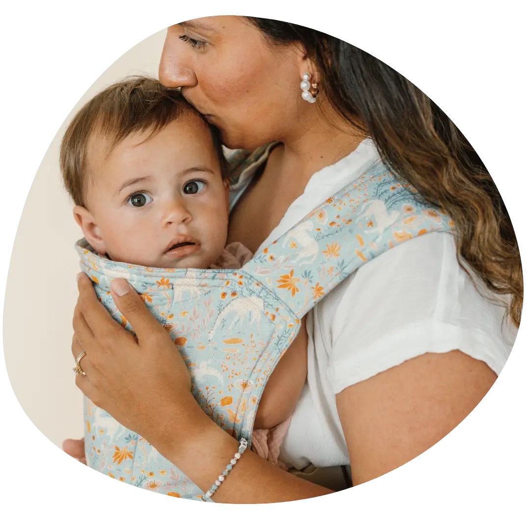 Managing Baby Tension + Your Baby's Babywearing Experience