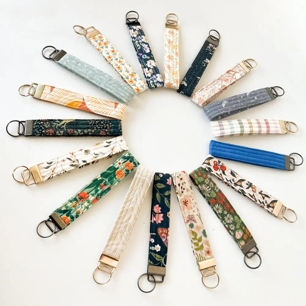 Key Fobs Made from Reclaimed Scraps