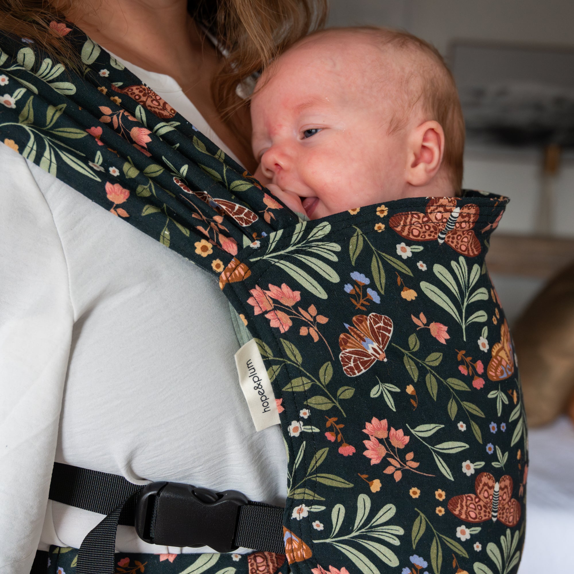 Night Garden Sprout Newborn Carrier | Sophisticated Everyday Fit | hope ...