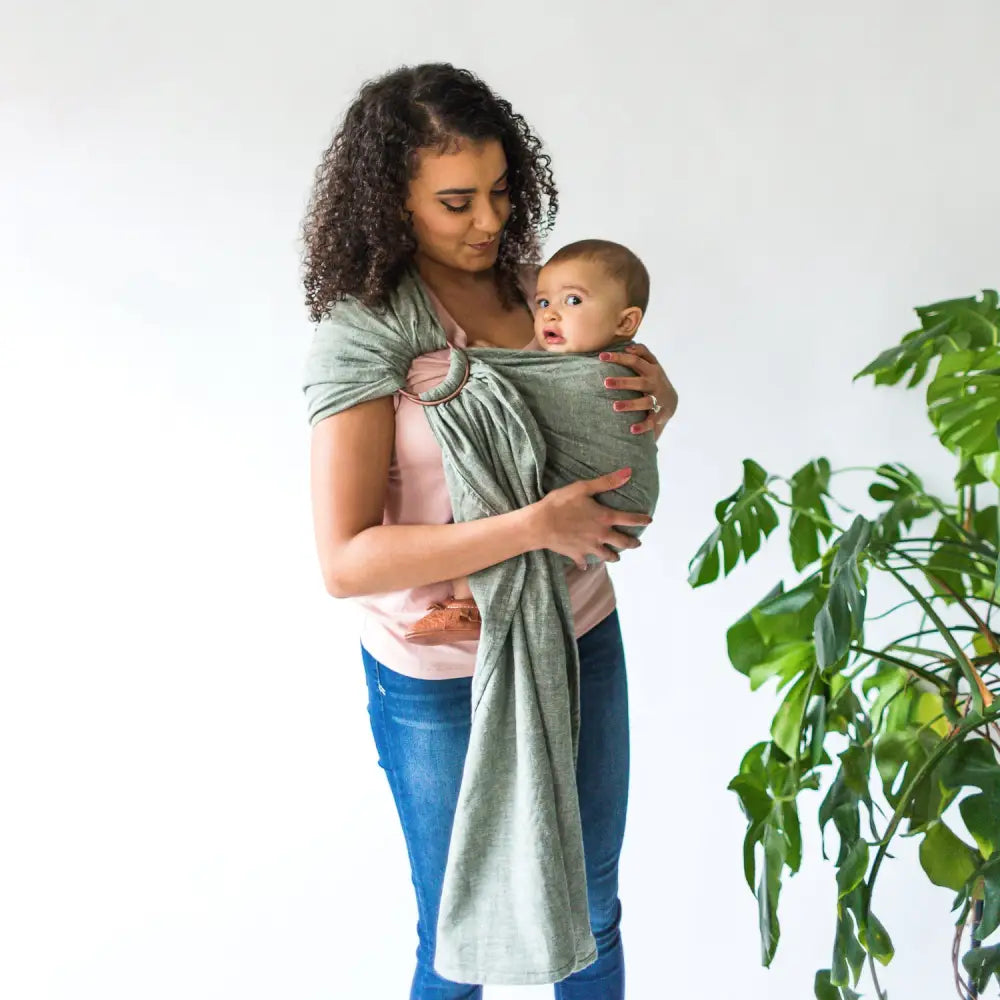 Palm Ring Sling | Baby Carriers | hope&plum Baby Wrap Carrier