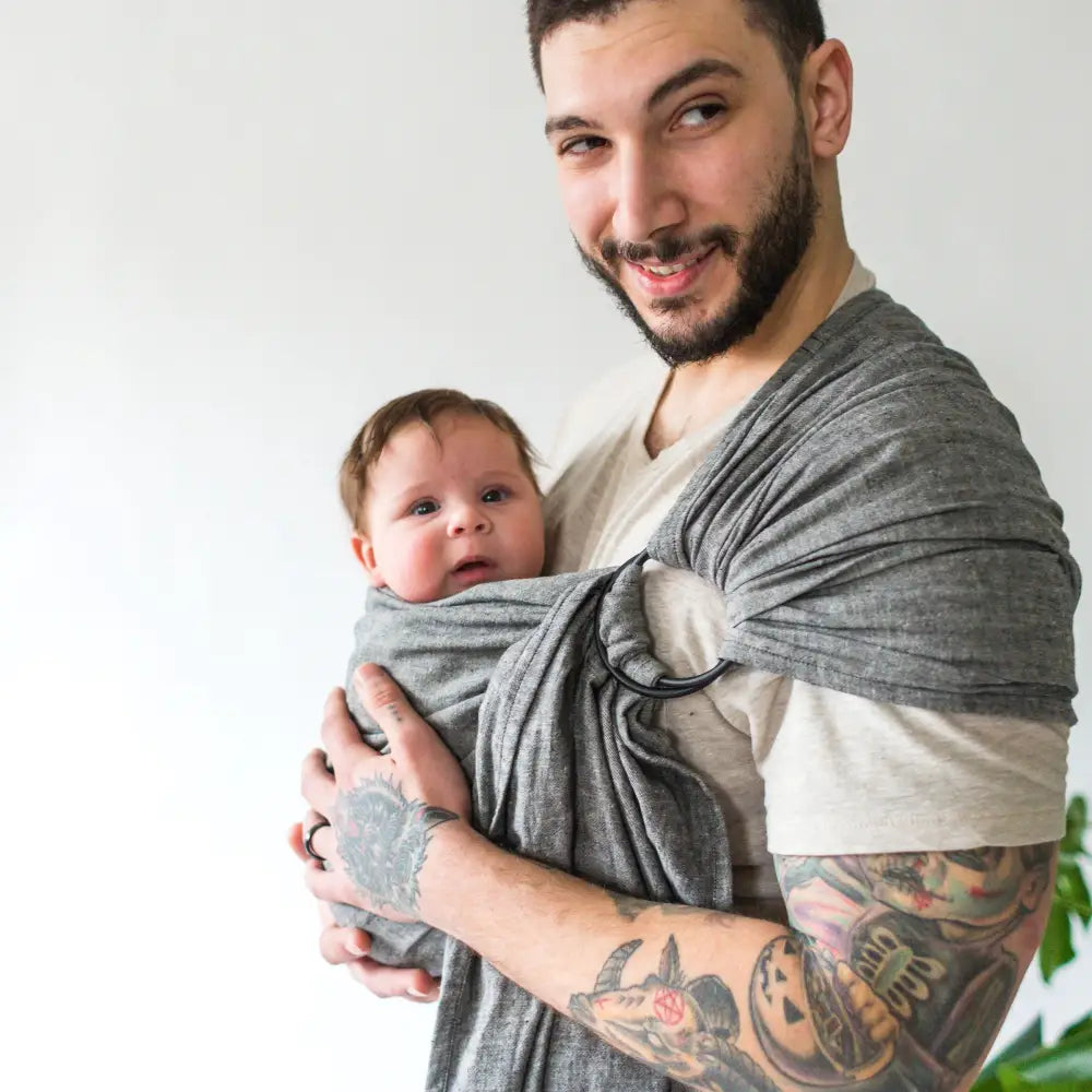 Obsidian Ring Sling | Baby Carriers | hope&plum Baby Wrap Carrier