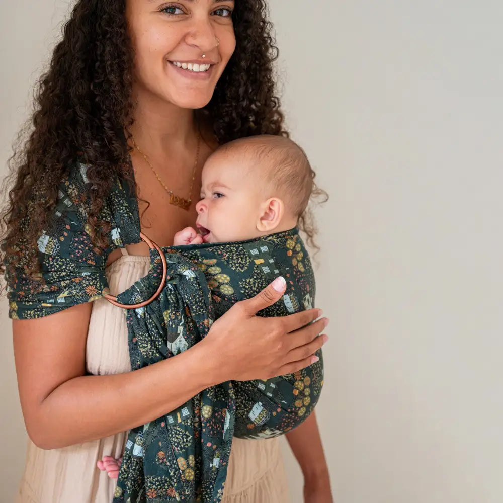 Village Ring Sling | Baby Carriers | hope&plum Baby Wrap Carrier